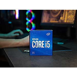 Intel Core i5-10600K Desktop Processor 6 Cores up to 4.8 GHz Unlocked  LGA1200 (Intel 400 Series Chipset) 125W