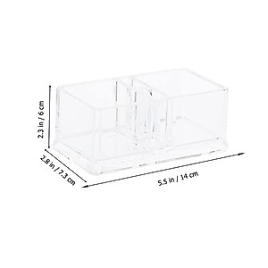 Alipis 1 PC Acrylic tea bag box drawer for desk makeup drawer desk drawer Table Sundries Organiser tea storage organizer tea bag holder multipurpose storage case novel storage container