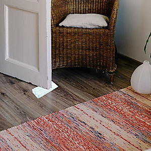 4 Pcs Clear Door Stop Rubber Door Stop Wedge Anti-Slip Rubber Door Stop Transparent Door Stop Clear Rubber Door Stop Rubber Door Stopper Wedge Non-Slip Rubber Door Stop Door Wedge