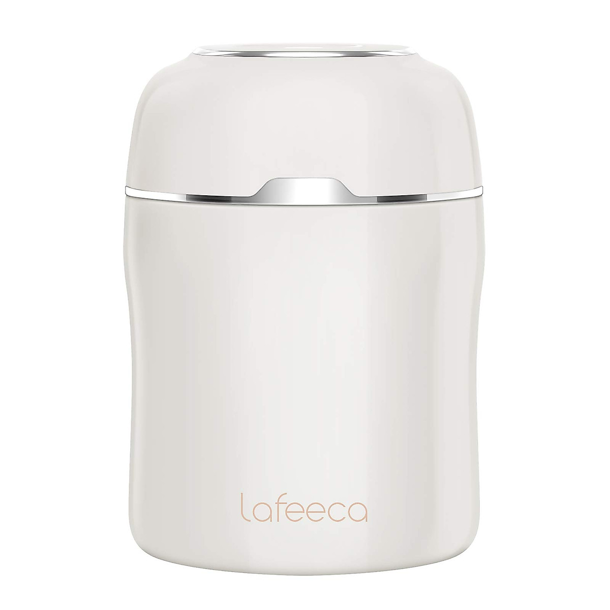 Lafeeca Thermos Food Jar Vacuum Insulated Lunch Box Leak Proof Storage Container 17 oz - White