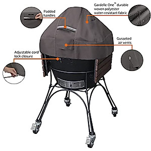 Classic Accessories Ravenna Water-Resistant 37 Inch Ceramic BBQ Grill Dome Cover