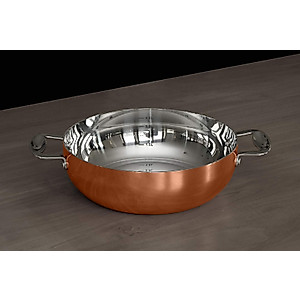 MEPRA, TOSCANA FRYING PAN, 28 CM, COPPER