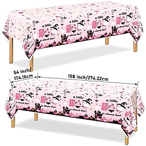 Yavxzvbw 183Pcs A Little Boo Is Almost Due Decorations Little Boo Baby Shower Decorations Girl Halloween Tableware Halloween Plates and Napkins for Halloween Baby Shower Decorations for Girl