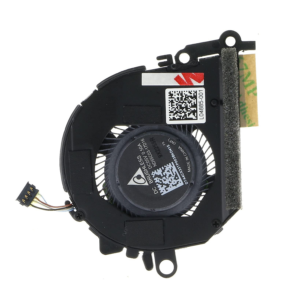 Replacement TRADOCK Left & Right CPU Cooling Fan L04886-001 L04885-001 for HP Spectre X360 13-AE 13T-AE000 13-AE000 ND55C03-17D17 ND55C03-17D16