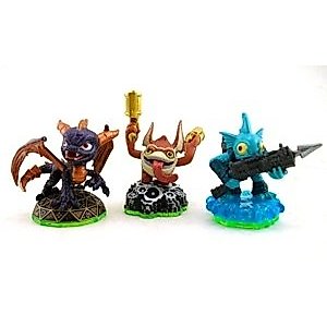 Skylanders Spyros Adventure LOOSE Spyro, Trigger Happy, & Gil Grunt Set