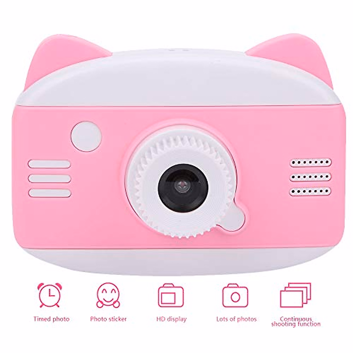 Children Camera,3.5 Inch IPS Screen Child Toy Fun Interests Camera 12MP High Definition HD 1080P Mini Cartoon Digital DV,Taking Picture/Video Recording/Game/Music