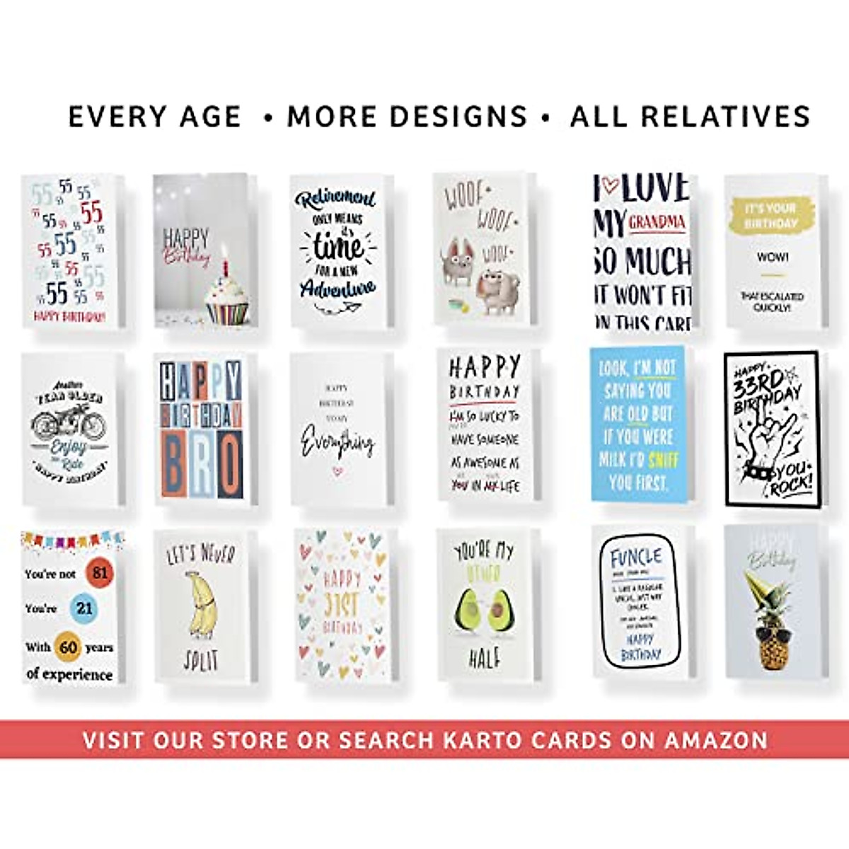 Sweet and Funny Mother's Day Card - Perfect Card for Her - Ideal Mothers Day Card - Karto - This Much You