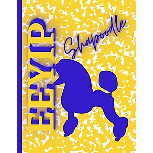 Sigma Gamma Rho Sorority, INc. | EEYIP Shapoodle | Composition Notebook
