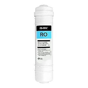 FS-TFC Inline Reverse Osmosis Membrane 100 GPD with 1/4" Quick Connect For Under Sink Reverse Osmosis Water System