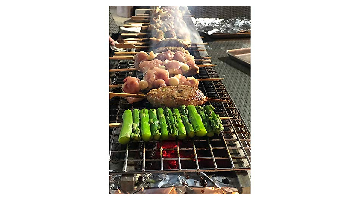 Bincho Grill GR915L: Top Yakitori Charcoal Grill