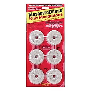 Summit...responsible solutions 110-12 Mosquito Dunks, 6-Pack, Natural