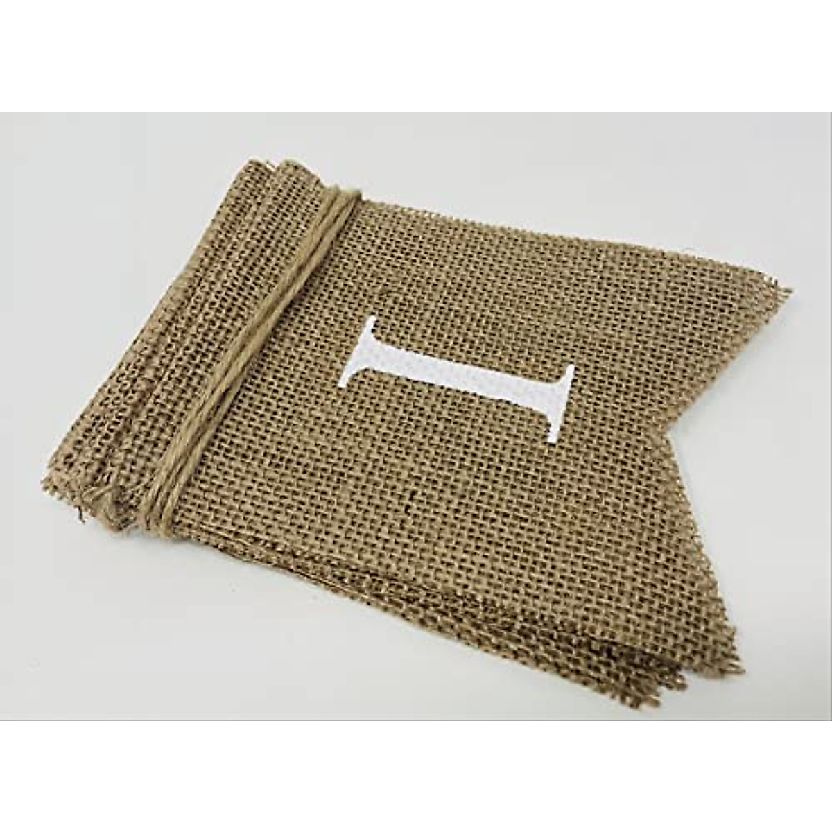 Shimmer Anna Shine It's a Girl Burlap Banner for Baby Shower Decorations and Gender Reveal Party (Pink)