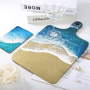 LET'S RESIN Silicone Resin Tray Molds, Epoxy Resin Molds for Rectangle Cutting Board, Large Silicone Molds for Resin Serving Tray, Resin Casting, Resin Art…