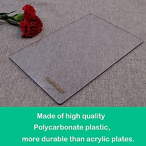 CraftFIRST 6 x 8.9" Clear Cutting Plate Die Cutting Machine Accessaries 1 Pair