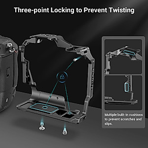 SmallRig Z 9 Cage Kit for Nikon Z 9 Camera with Top Handle, Aluminum Alloy Cage for Nikon Z 9 3738