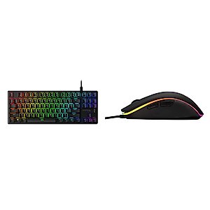 HyperX Alloy Origins Core Tenkeyless Mechanical Gaming Keyboard Pulsefire Surge RGB Wired Optical Gaming Mouse