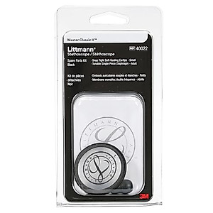 3M™ Littmann® Stethoscope Spare Parts Kit, Master Classic™, Black, 40022