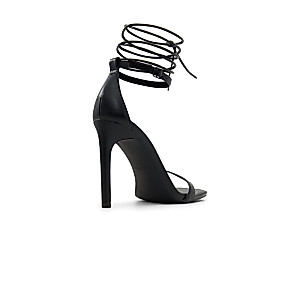 Call It Spring Women's Katsia Heeled Sandal, Black, 7.5