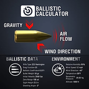 ATN ThOR 4 1.25-5x, 384x288, Thermal Rifle Scope w/Ultra Sensitive Next Gen Sensor, WiFi, Image Stabilization, Range Finder, Ballistic Calculator and IOS and Android Apps , Black
