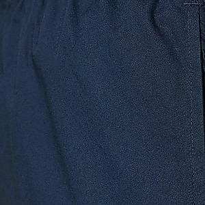 Amazon Essentials Men's Straight-Fit Woven Pajama Pant, Light Blue White Plaid, Medium