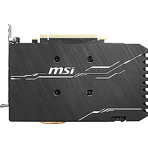 MSI Gaming GeForce RTX 2060 6GB GDRR6 192-bit HDMI/DP Ray Tracing Turing Architecture VR Ready Graphics Card (RTX 2060 VENTUS XS 6G OC)