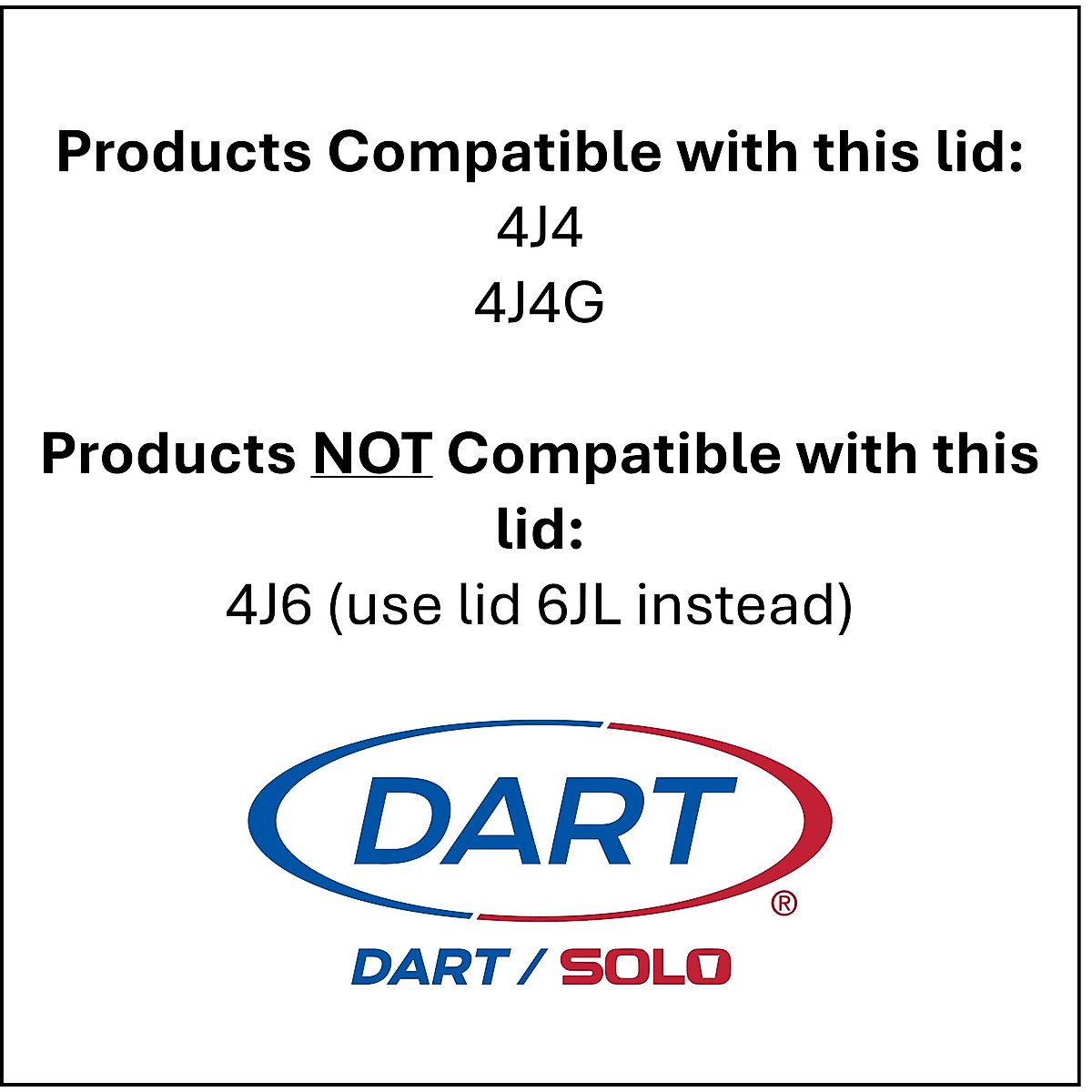 DART 4JL Translucent Vented Lid, 4 Oz, 1000 Count (Pack of 1)