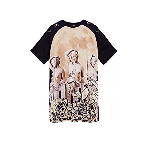 Desigual woMens Casual Dress, Black, Medium US