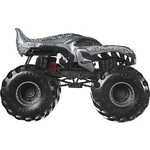 Hot WheelsDie-cast 1:24 Scale Mega Wrex Monster Trucks with Giant Wheels [Amazon Exclusive]