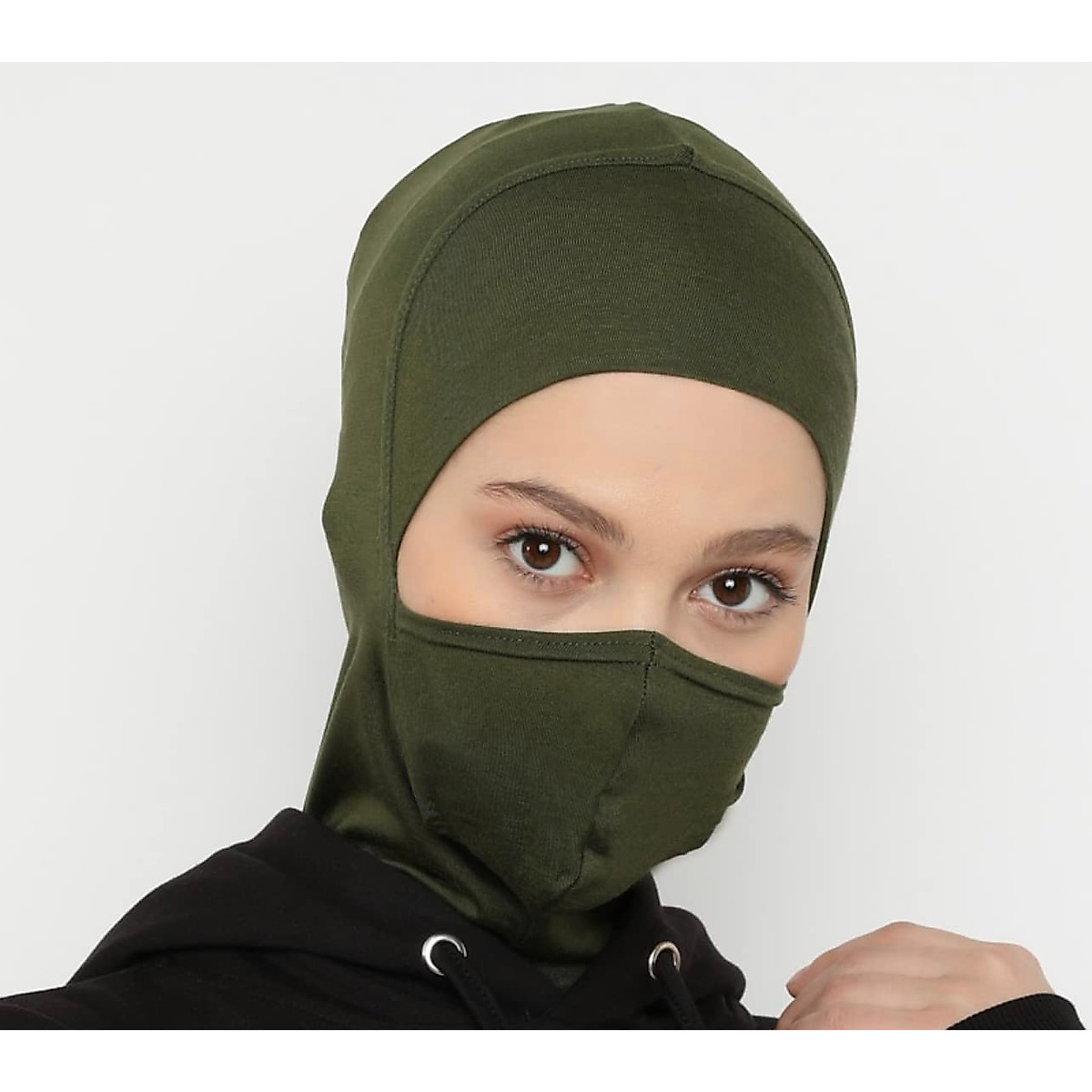 ISLAMIC, Muslim, Hijab, Ninja, INSTANT TURBAN COTTON LIGHT WEIGHT SLIP ON CAP (CREAM)