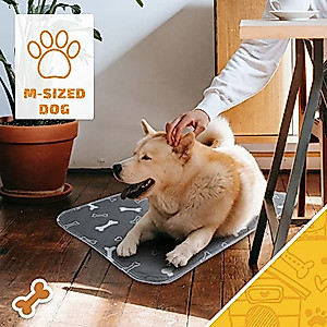 6pack Washable Pee Pads for Dogs 24 x 16 Inch Reusable Puppy Pads, High Urine Absorption Waterproof Puppy Pad Reusable Potty Pads for Dogs Whelping Potty Training