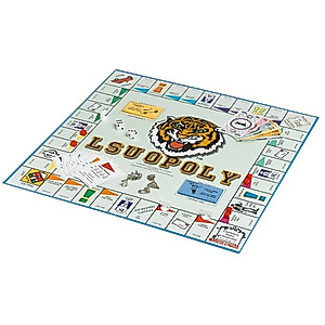 Late for the Sky Louisiana State LSU opoly, Purple, Gold