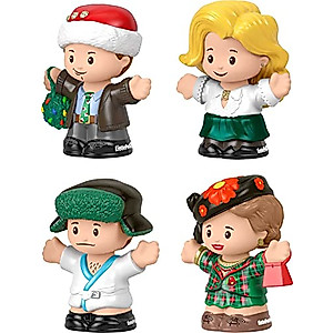 Little People Collector National Lampoon’S Christmas Vacation Special Edition Set In Display Gift Box for Adults & Fans, 4 Figures