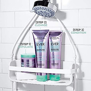 L'Oreal Paris EverPure Scalp Care + Detox Sulfate Free Conditioner for Color-Treated Hair, Invigorates Scalp and Renews Hydration, Menthol and Neem Leaf Extract, 8.5 Ounces