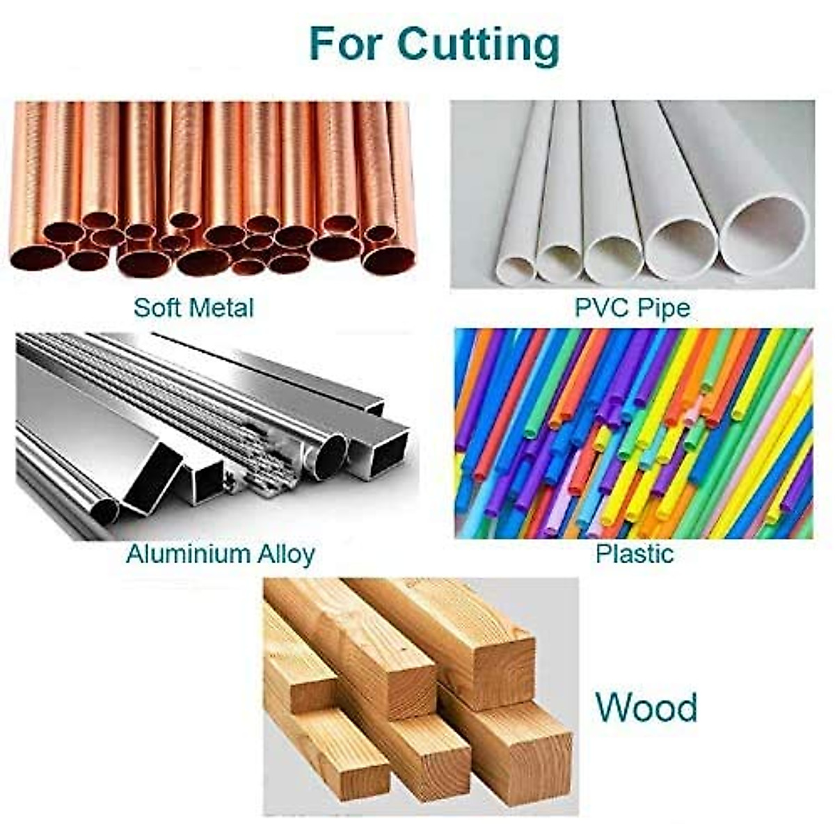 6 Pcs Rotary Drill Saw Blades, Steel Saw Disc Wheel Cutting Blades with 1/8" Straight Shank Mandrel for Dremel Drills Rotary Tools(Power Tools are not Included)