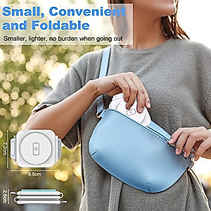 AMASUKI 3 in 1 Magnetic Wireless Charger, Foldable Wireless Charging Station for Travel, Compatible with iPhone 14 13 12 11/Pro/Pro Max/XR/XS/X/8, AirPods 3/2/Pro,iWatch 7/6/5/4/3/2 (Adapter Included)