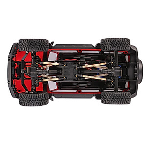 INJORA Brass High Clearance Links Set for TRX4M Bronco Defender 1/18 RC Crawler Upgrade Parts, 38g/Set