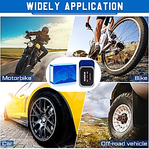 Tallew 60 Pcs Tire Patch 2.56 x 3.15 Inches Rubber Patches Radial Repair Patch Tube and Tire Plug Kit Emergency Repair Tool for Puncture Car Truck Bus Tractor Vehicle