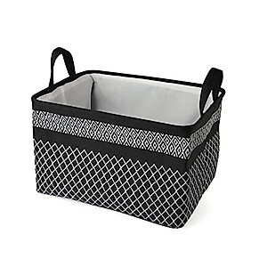 Storage Basket 2-Pack Fabric Storage Bins for Organizing Clothes Toys Collapsible Storage Basket with Handles Storage Bins for Shelves