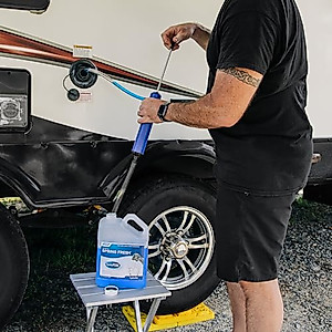 Camco TastePURE Spring Fresh Water System Cleaner and Deodorizer for RV and Marine | Cleans and Freshens Water Lines | Great for Dewinterizing - 1 Gallon (40207) , 128 Fl Oz (Pack of 1)