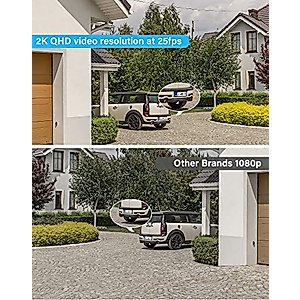FOSCAM 2.4G/5GHz WiFi Floodlight Camera with Siren Alarm, 2K/4MP Outdoor IP Security Camera, 2-Way Audio, IP65, AI Detection, 2600lm Brightness (Existing Outdoor Wiring & Junction Box Required), FLC