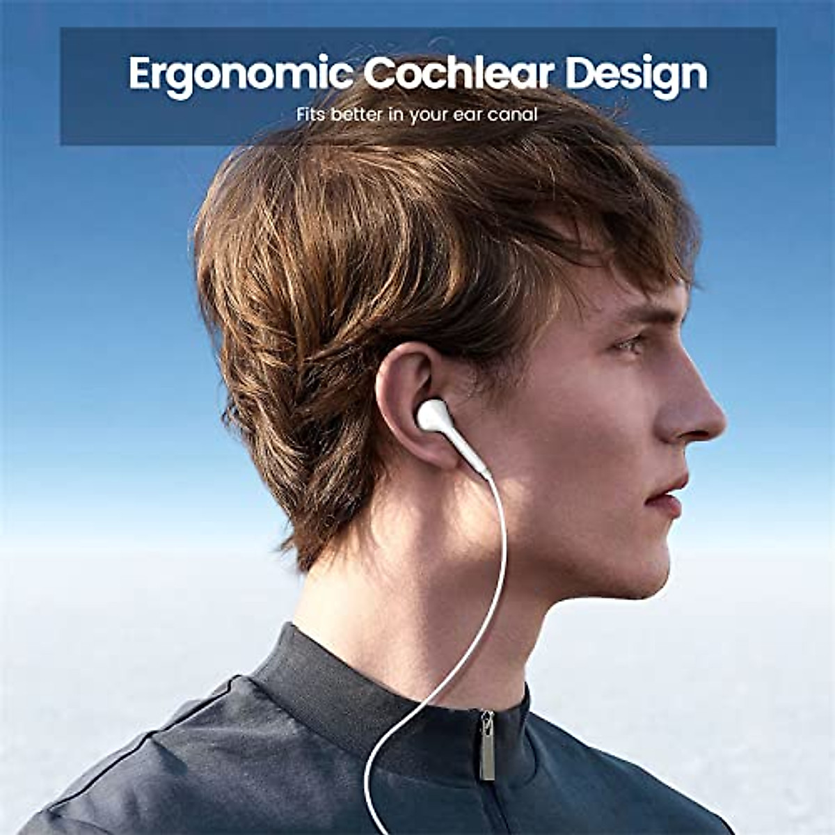 2 Pack -Apple Earbuds for iPhone Headphones [Apple MFi Certified] with 3.5mm Connector with Mic Volume Control Compatible with iPhone/iPad/iPod, Computer, MP3/4, Android 3.5mm Audio Devices