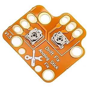 Gamepad Joystick Drift Repair Board, 10Pcs Gold Universal Game Controller Drift Fix Mod Durable for Game Controller