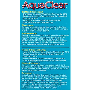 AquaClear 20 BioMax, Aquarium Filter Replacement Media, A1370A1