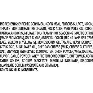 Cheetos Minis, Flamin' Hot Cheese Flavored Canisters, (6 Pack)