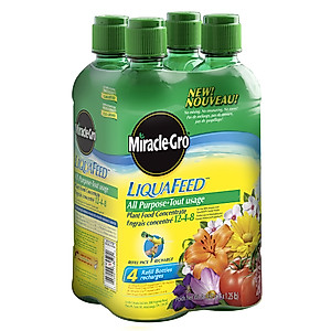 4 Pack Liquafeed Refills All Purpose Fertilizer