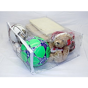 Oreh Homewares X-Large Heavy Duty Vinyl Zippered Closet Storage Bags (Clear) for Sweaters, Blankets, Comforters, Bedding Sets and Much More! 10-Pack