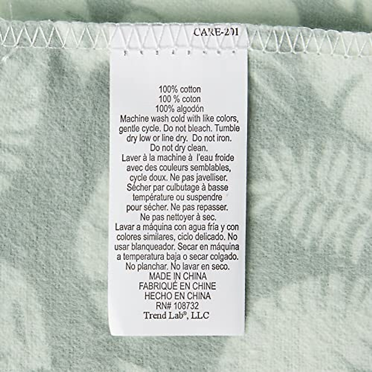 Dino Safari 4 Pack Flannel Burp Cloth Set