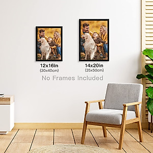 Custom Diamond Art Painting Kits for Adults – Personalized Photo Diamond Art, Customized Private Picture Arts Craft Decor for Family, Mom, Dad, Kids, Dog, Friends, Loves (Round Drill, 11.8×15.7 Inch)