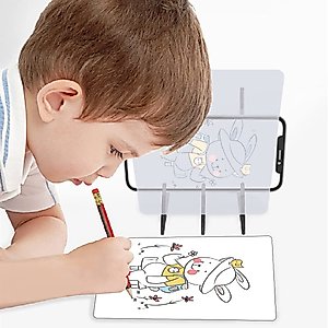 DIY Drawing Tracing Pad Optical Lenses Sketch Wizard Painting Board Zero-Based Drawing Mould Painting Reflection Tracer Art Stencil Tool Draw Projector Copy Pad for Artists,Kids,Students