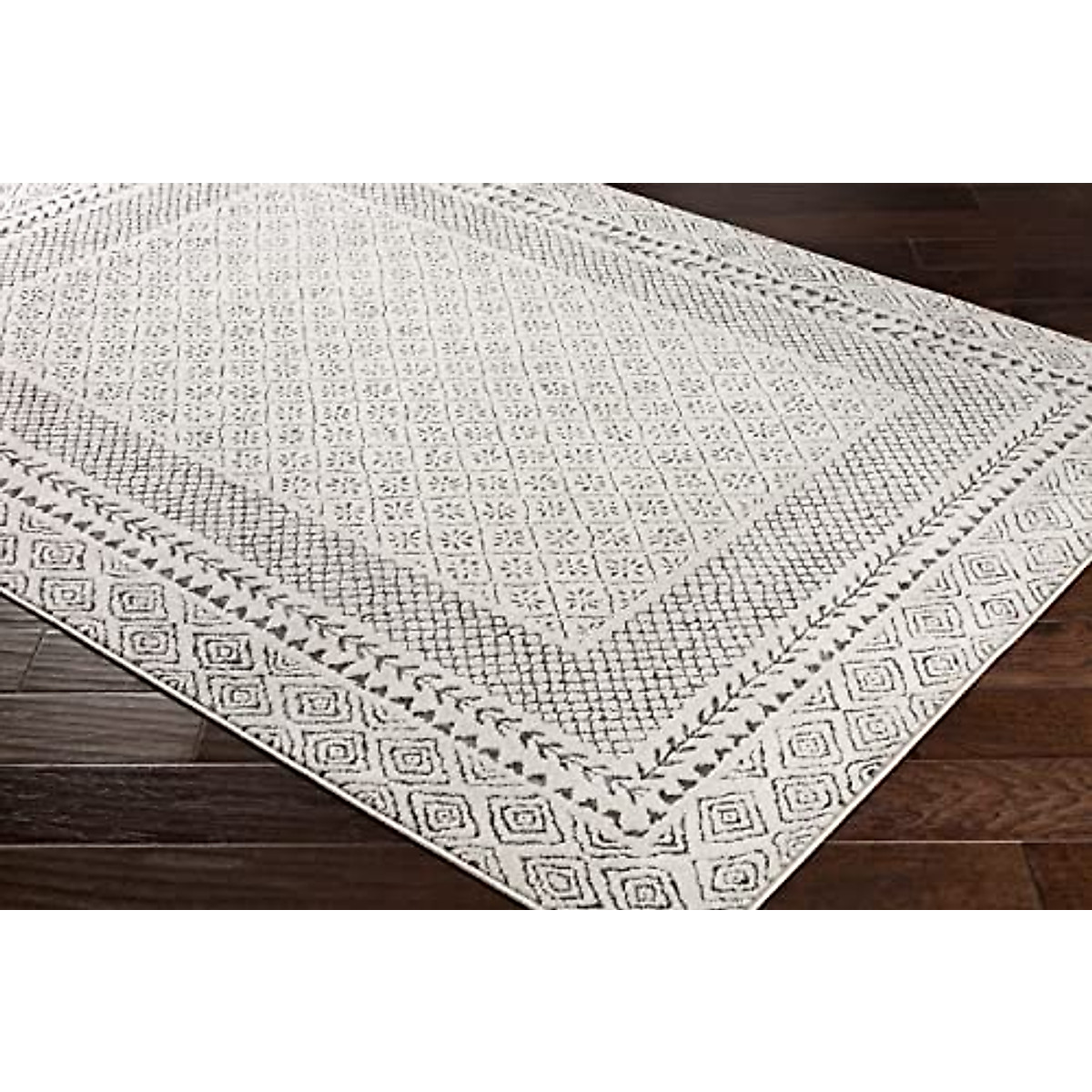 Artistic Weavers Melodie Boho Farmhouse Area Rug,5'3" x 7'3",Beige